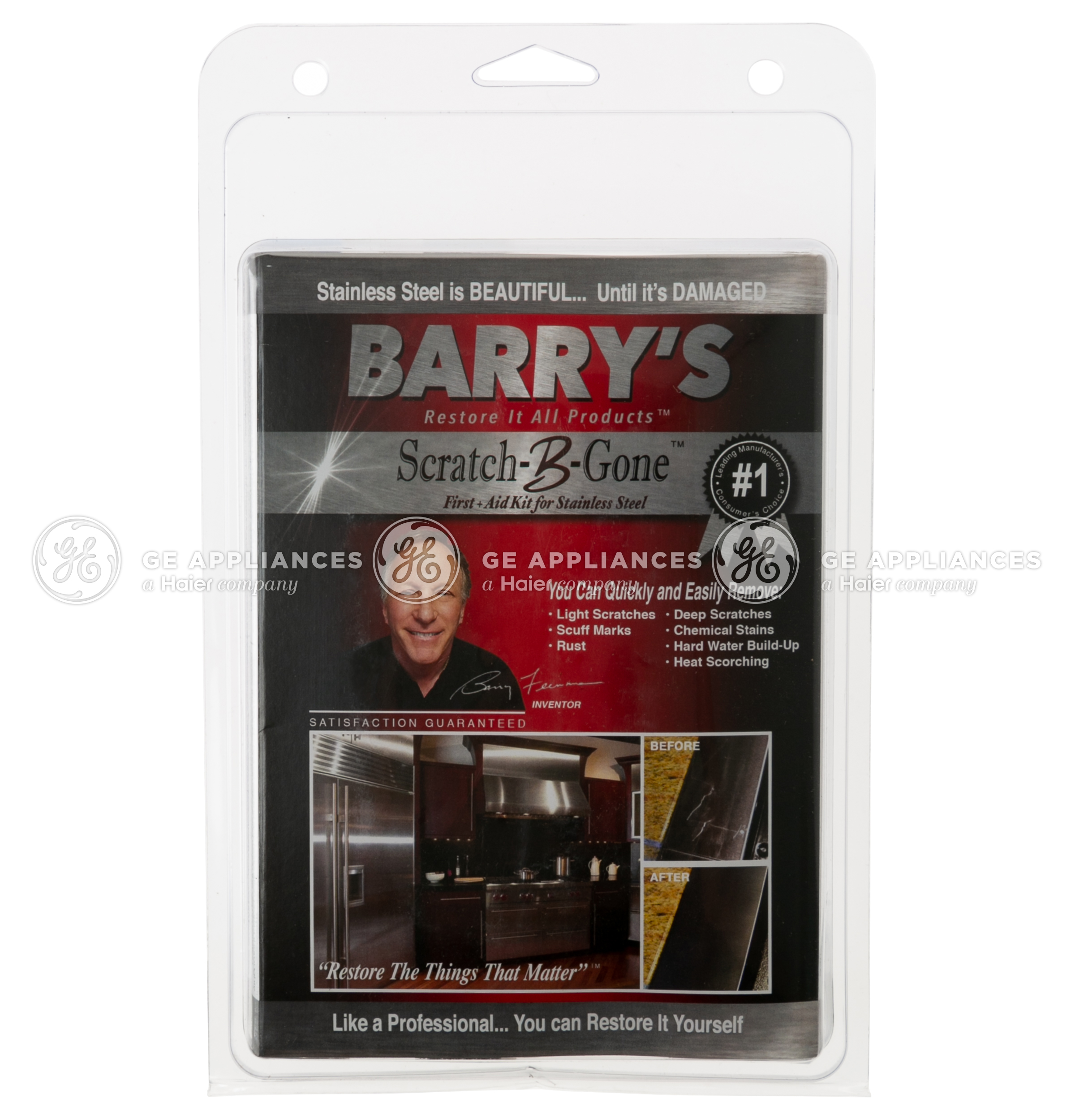 WX05X10210 | Scratch-B-Gone Stainless Steel Scratch Remover Kit | GE ...