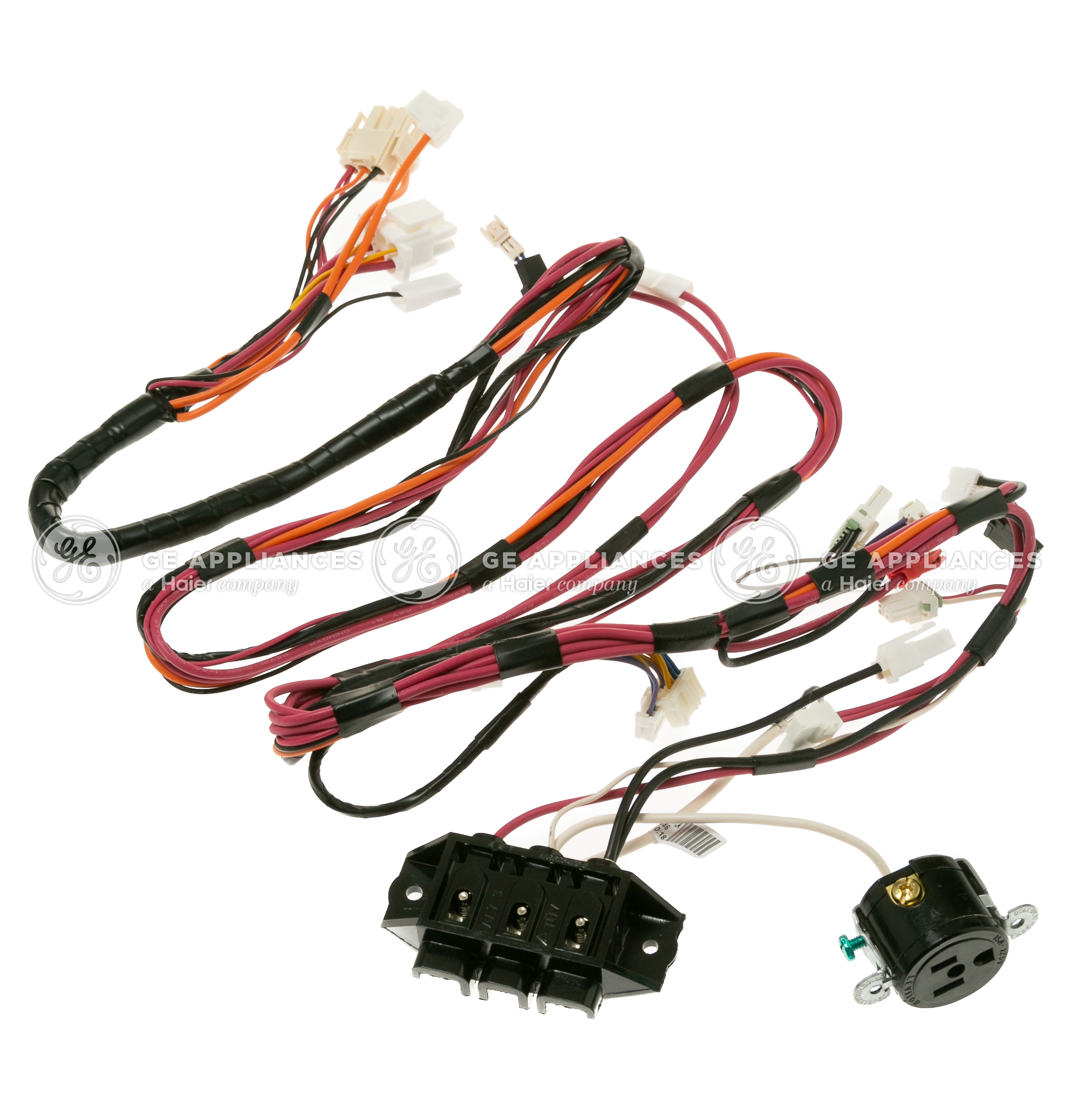 WE08X28730 | MAIN HARNESS W/3 PRONG OULET | GE Appliances Parts
