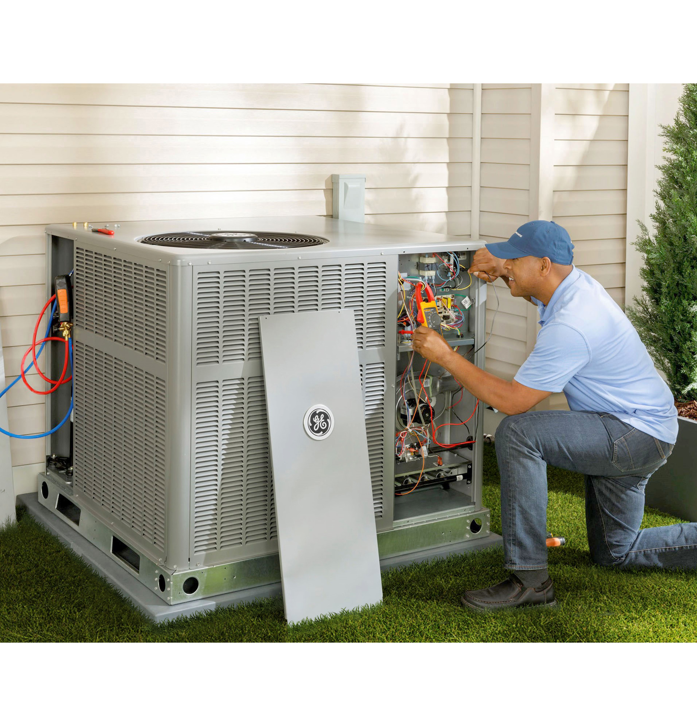 NP14A36S Gray - 3-Ton 14 SEER Air Conditioner Packaged Unit