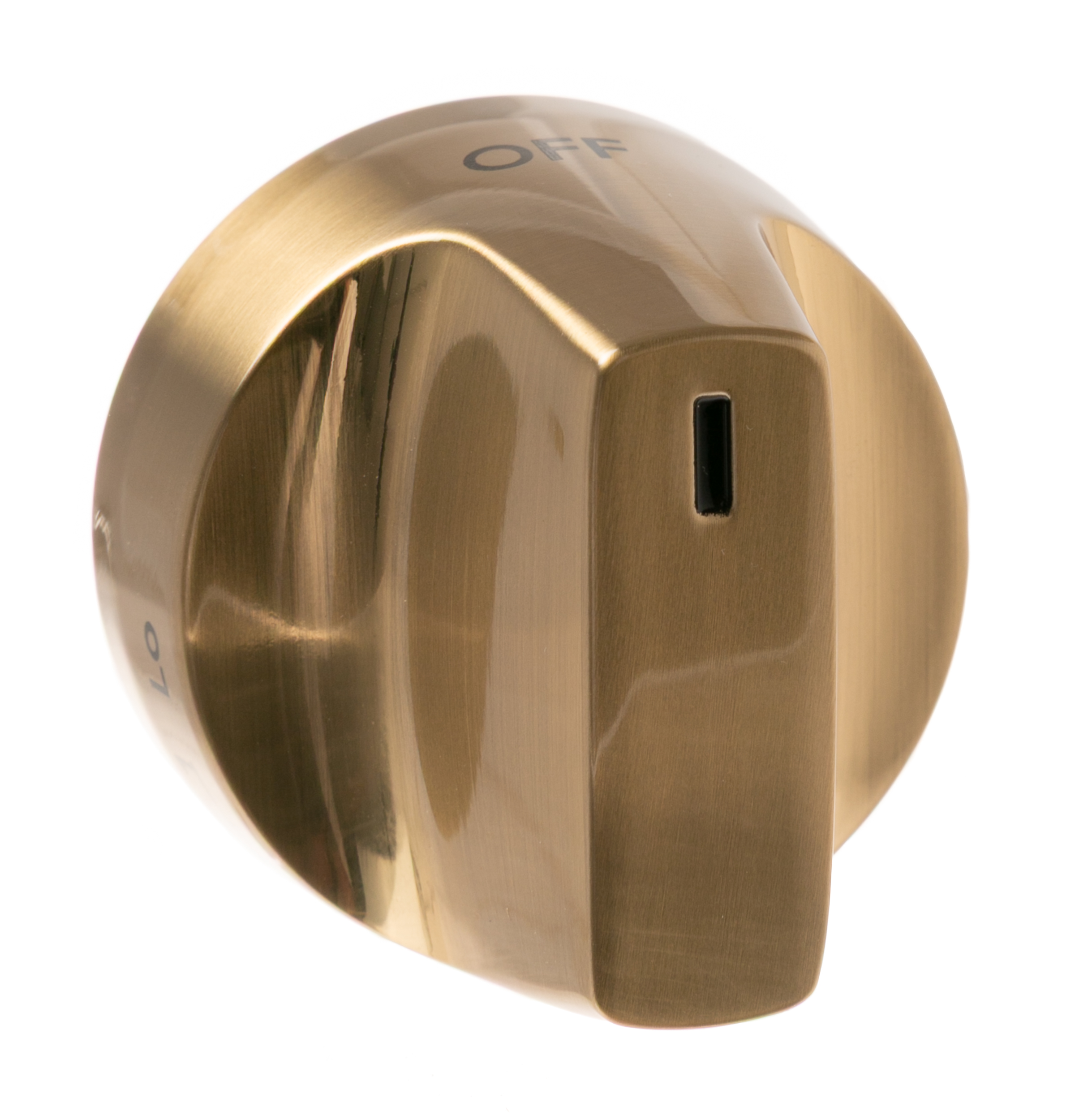 WB03X46017 | KNOB ASSEMBLY - BRUSHED BRASS | GE Appliances Parts