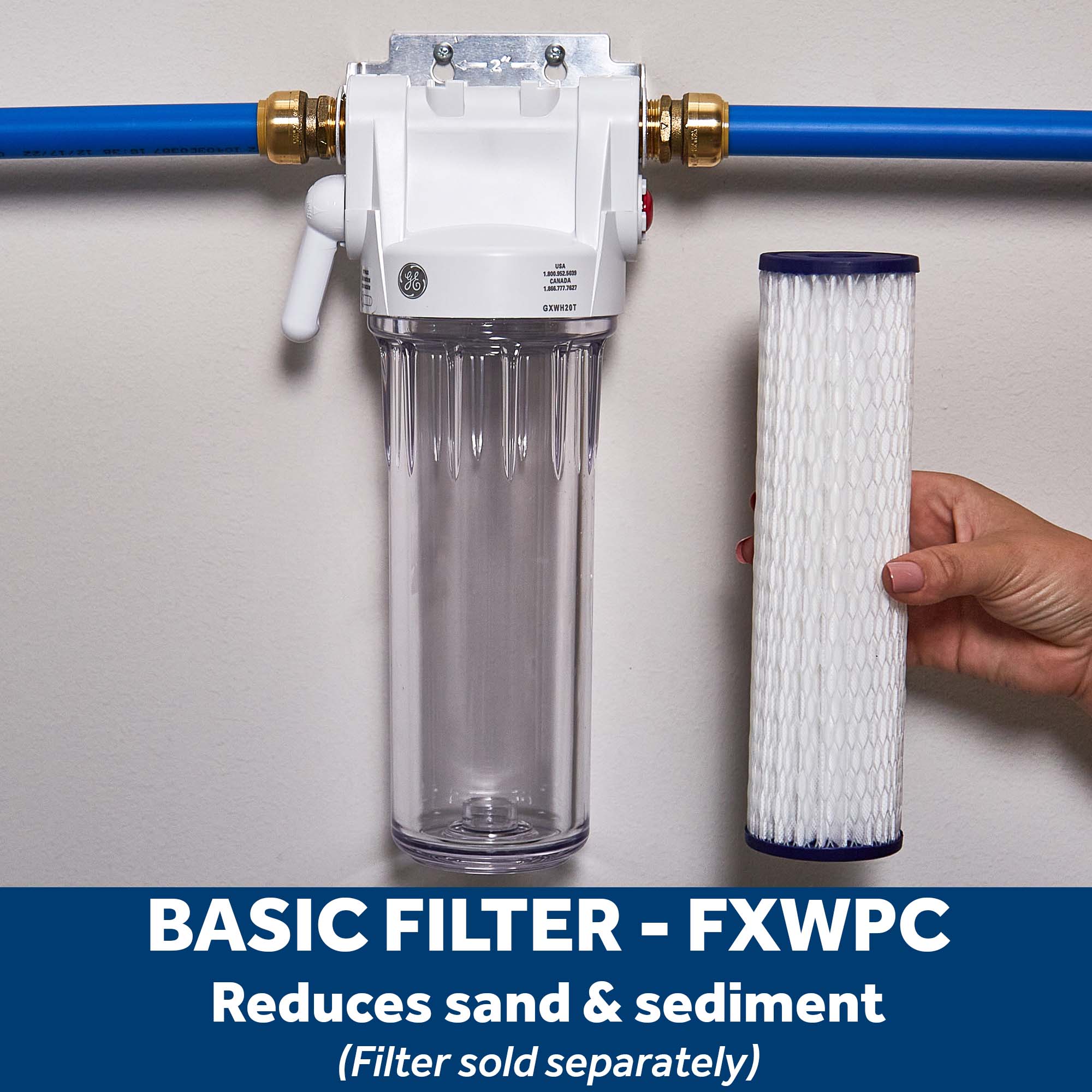 GXWH20T | GE WHOLE HOUSE WATER FILTRATION SYSTEM | GE Appliances Parts