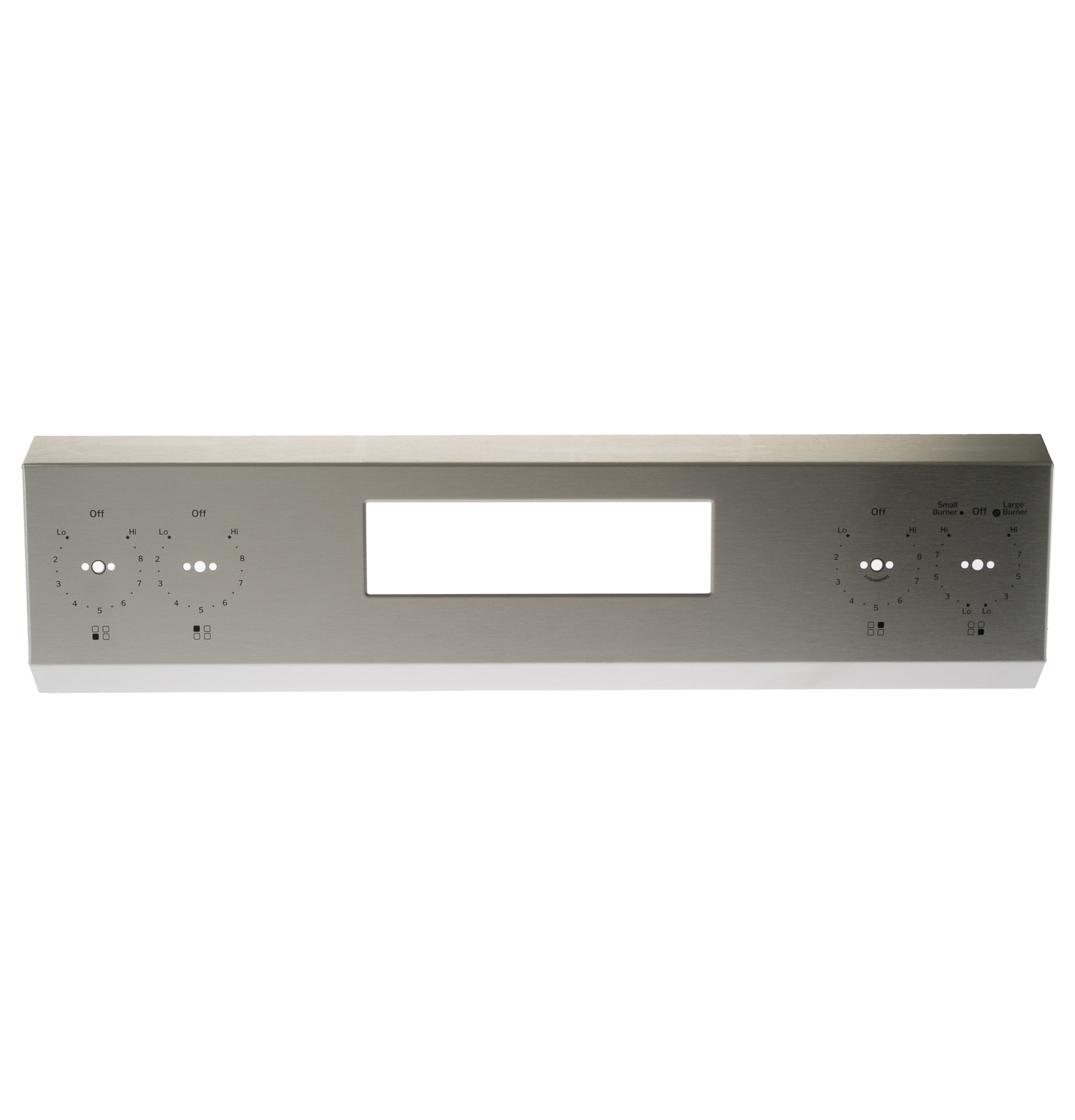 WB56X47225 | CONTROL PANEL - STAINLESS | GE Appliances Parts