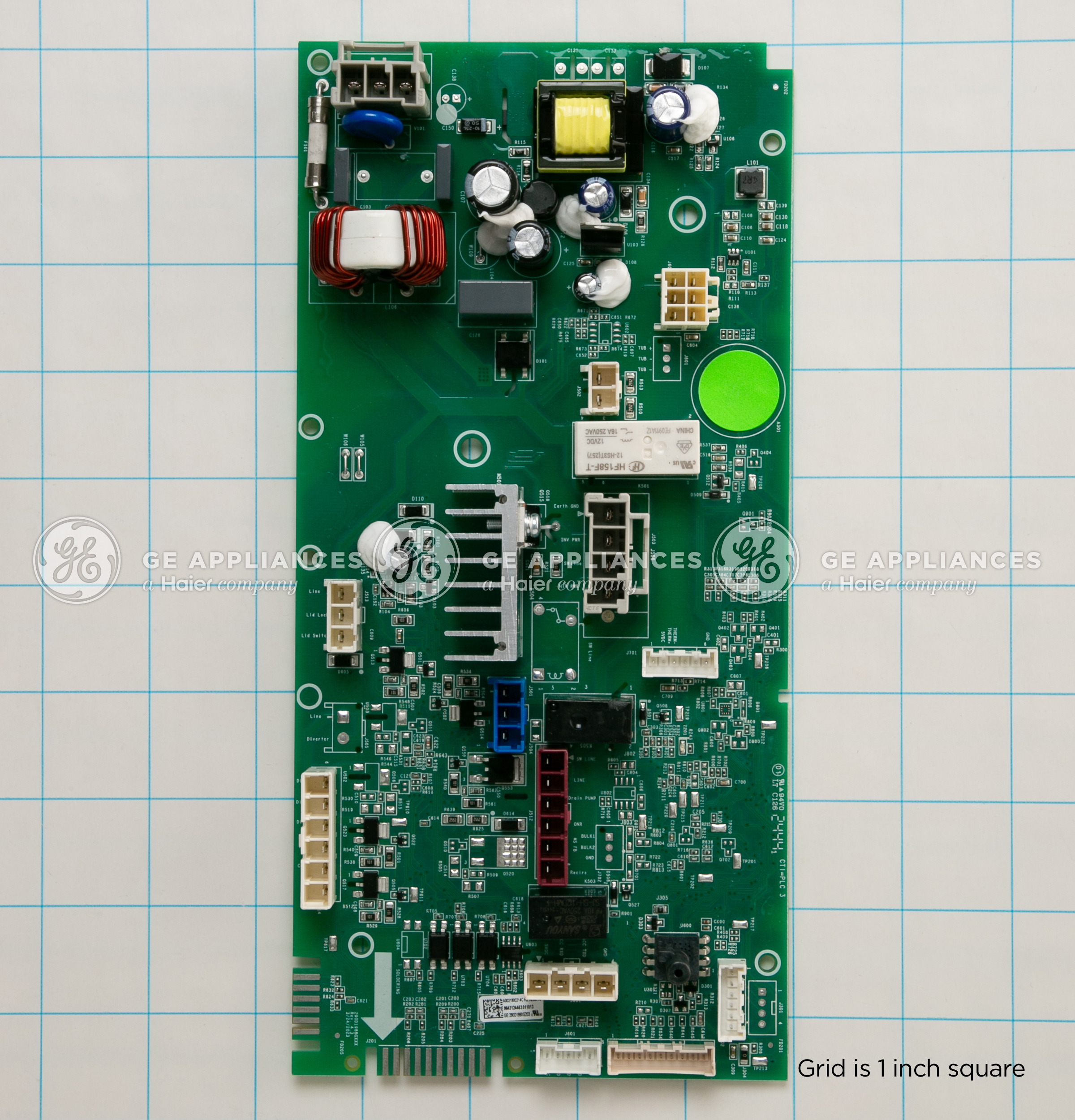 WH22X38697 | Main Control Board Fl Washer Le W/Instructions | GE ...