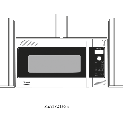 ZSA1201RSS — Monogram Advantium® 120 Above-the-Cooktop Speedcooking ...