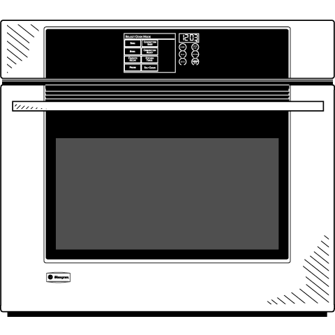 ZET1RMSS — GE Monogram® 30" Single Wall Oven | Monogram Appliances