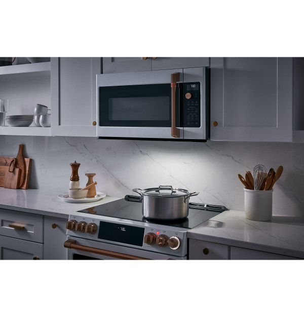 CAFÉ™ 1.7 Cu. Ft. Convection Over-the-Range Microwave Oven ...