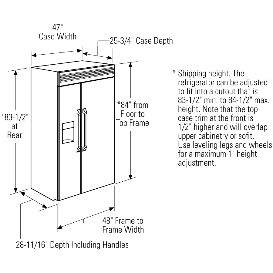 Product: Monogram-ZISP480DXSS