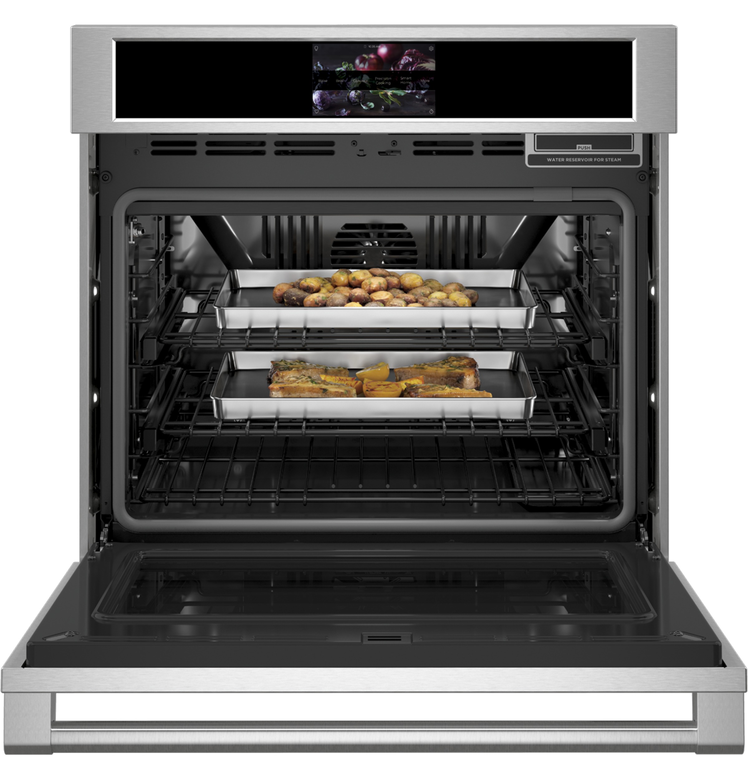 ZTSX1DPSNSS — Monogram 30" Electric Convection Single Wall Oven ...