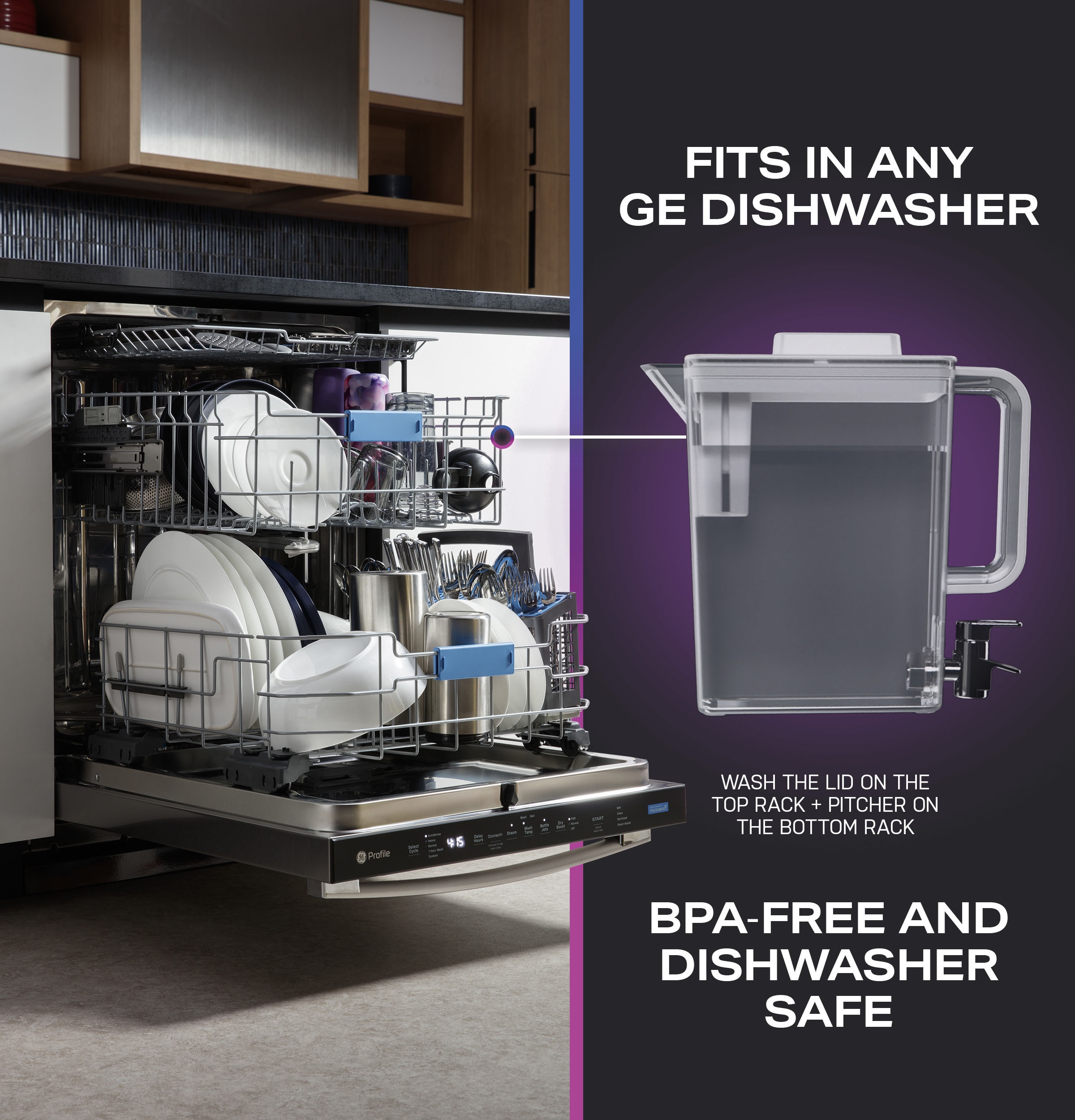 PAE28BYTFS Stainless Steel - GE Profile™ ENERGY STAR® 28.3 Cu. Ft. Quad ...
