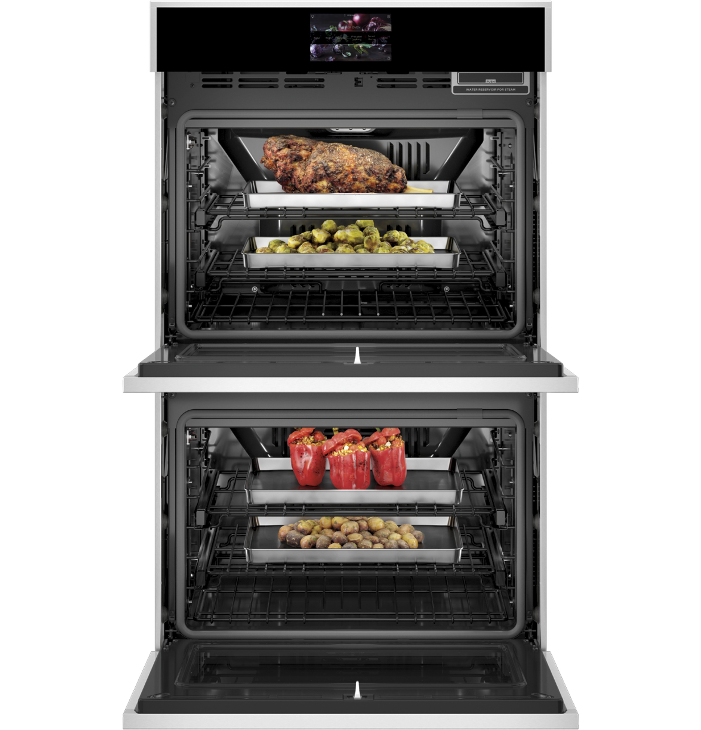 ZTDX1DSSNSS — Monogram 30" Electric Convection Double Wall Oven ...